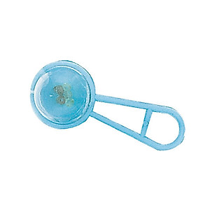 Unique Industries Mini Baby Rattle Favors, 1", Blue, 24 Pieces