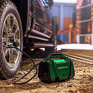 Metabo HPT 18V MultiVolt™ Cordless Dual Function Inflator, Tool Only - No Battery, Portable Air Compressor, UP18DAQ4