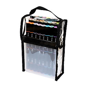 Totally-Tiffany EZ2O Sara Buddy Bag - Ideal for Storing Spectrum Noir Triblend Markers Storage - 2 Pack, 9 x 6 x 2 Inches