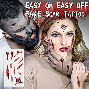 Halloween Fake Blood Spray 1oz, Realistic Safe Washable Fake Blood for Clothes Halloween Blood Makeup Zombie Vampire Bloody Face Blood for Halloween (1oz/30ml)