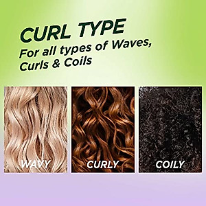 Garnier Fructis Style Curl Scrunch Controlling Gel for Shape & Shine, 6.8 Fl Oz, 3 Count (Packaging May Vary)