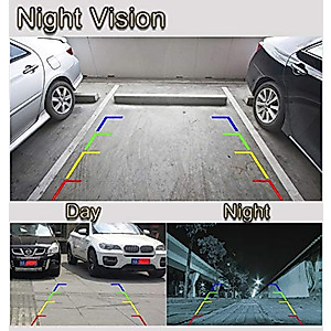 aSATAH Full HD Car Rear View Camera for Toyota 4Runner/Hilux Surf/Toyota Fortuner SW4 / Toyota Innova & Waterproof and Shockproof Reversing Backup Camera (Full HD Camera)