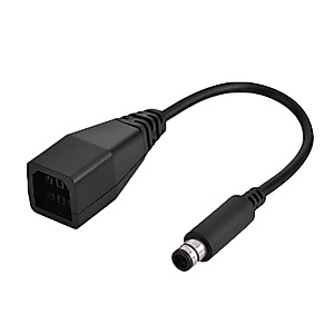 Xbox Power Cable, Adapter Converter Cord Electricity Supply Transfer Cable,Adapter Power Supply Converter Transfer Cable for Microsoft for Xbox 360 to 360 E Replacement,for 360 Power Cord