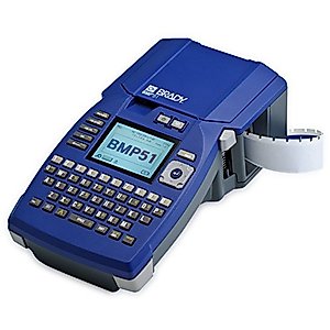 Brady - 139814 BMP51 - Printer with Rechargeable Li-Ion Battery Pack and AC Adaptor/Battery Charger