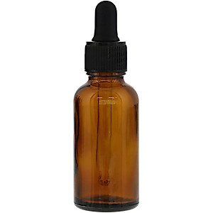 Juvale Amber Glass Eye Dropper Bottles (14 Pack), 1 Ounce