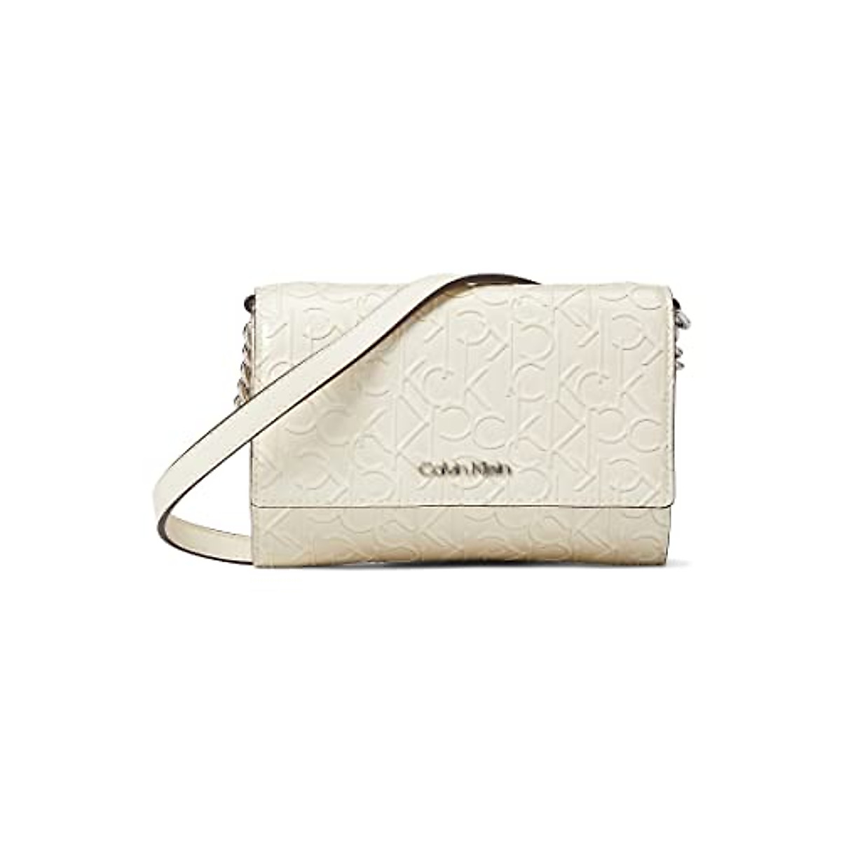 Calvin Klein Signature Crossbody Cherub White One Size