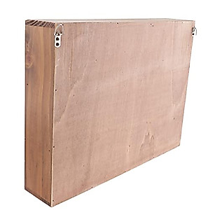 ＫＬＫＣＭＳ Hanging 10 Grid Wall Shelf for Trophy Photo Frames Collectibles Display