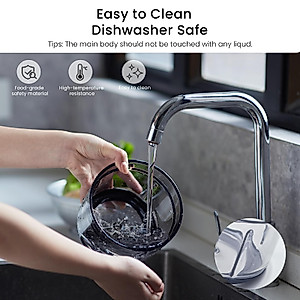 Olayks Electric Food Processor, Small Electric Food Chopper for Baby Food, Vegetables, Meat, Fruits, Nuts, 5 Cup Food Chopper with 2 Speed