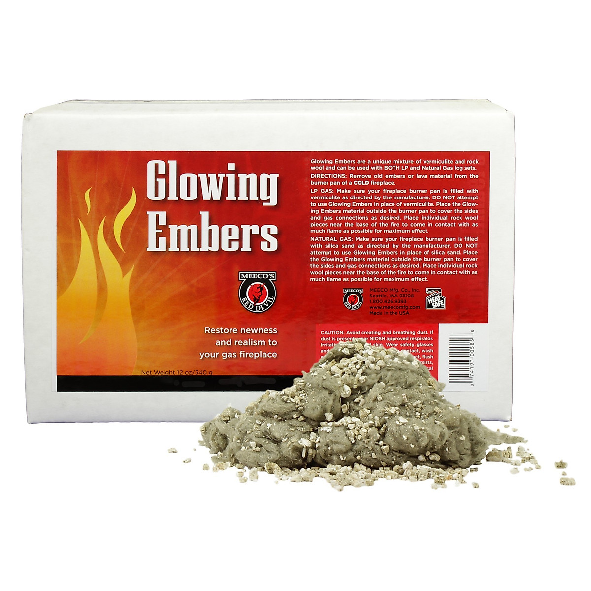 MEECO'S RED DEVIL 585 Glowing Embers, 12 Oz