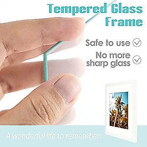 Frametory, Set of 12, 11x14 White Picture Frame - Made to Display Pictures 8x10 with Mat or 11x14 Without Mat - Wide Molding - Pre-Installed Wall Mounting Hardware