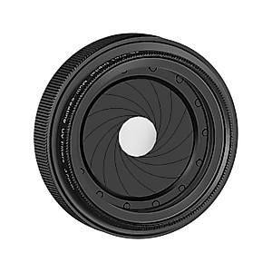 Adjustable Iris Aperture Diaphragm M30 to M37 Iris Aperture Diaphragm Adapter Optical Diaphragm 1.5-26mm Lens Module Adapter Ring PVS-14 PSV14 Optics