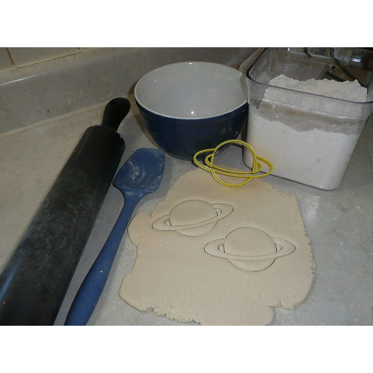 SATURN SIXTH 6TH PLANET WITH RINGS SOLAR SYSTEM COOKIE CUTTER MADE IN USA PR2205