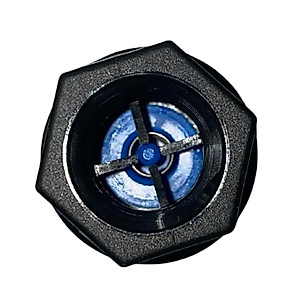 IPW Industries Inc - SMC (6870090) 687 Series PVC NSF Check Valve ; 3/4"FNPT x 3/4"FNPT Buna - 2 Pack