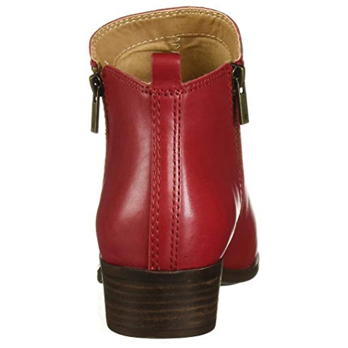 Lucky Brand Women's Basel Ankle Bootie, Garnet, 10