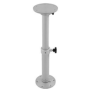 Adjustable Table Leg, Frosted 445‑685mm Aluminum Alloy Removable Telescopic RV Table Stand for Boats for Balconies for Camper