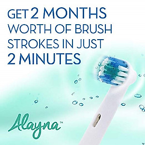 Alayna Replacement Brush Heads Compatible with Oral B Electric Toothbrush- 20 Pack of Precision Heads Fits Braun Pro 1000 1500 Clean 3000 5000 6000 8000 9000 Vitality, Triumph & More