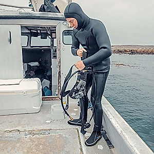 H2ODYSSEY Supra 5mm Unisex Boots - Anti Slip Ultra Durable Water Boots for Water Sports - 12