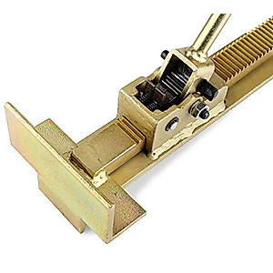 PMD Products Padded Flooring Jack for Installing, Straightening Laminate or Hardwood Wood Tile Floor Boards