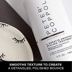 Peter Coppola A-keratin Smoothing Styling Treatment -straightening Cream Gently Detangles Hair, Seals Split Ends, Eliminates Frizz, And Speeds Up Styling Time Leaving Hair Smooth And Soft (5 Oz)
