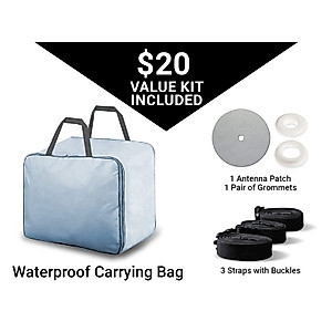 iCarCover Premium Car Cover Waterproof All Weather Rain Snow UV Sun Hail Protector for Automobiles, Automotive Accessories Full Exterior Indoor Outdoor Cover, Fit for Sedan (156-164 inch)