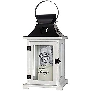Carson Your Light Picture Frame Lantern, 13-inch Height