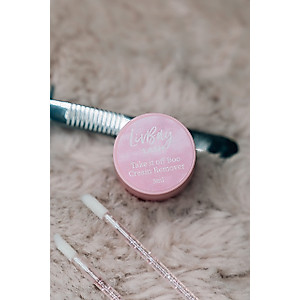 LivBay Lash - Lash Cream Remover | No Scent & Quick Eyelash Adhesive Removal and Dissolver for Sensitive Skin (Professional Use Only)