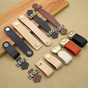 Wento 3/4''x72'' Double Sided Faux Leather Strips Double Color Leather Straps Vegan Leather Faux Leather Fabric Strips 3 Color Mixed