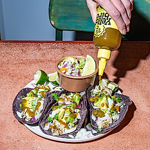 Organic Serrano Hot Sauce by Yellowbird - Organic Hot Pepper Sauce with Serrano Peppers, Cucumbers, and Lime - Plant-Based, Gluten Free, Non-GMO - Homegrown in Austin - 9.8 oz