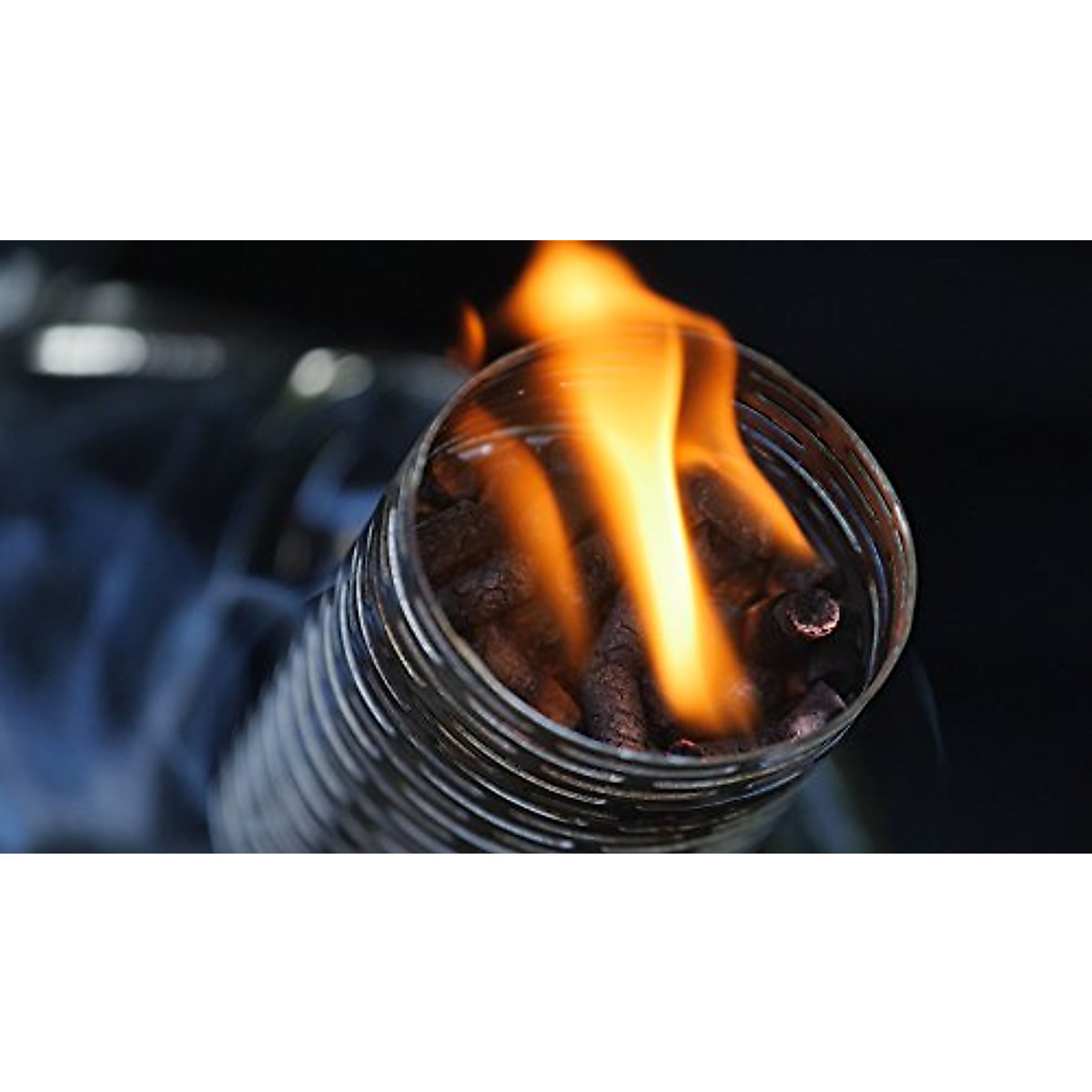 Artisan Griller Eazy-Q 6" Wood Pellet Tube Smoker for hot or cold smoking - Easy to use with any grill or smoker - Recipe Book included