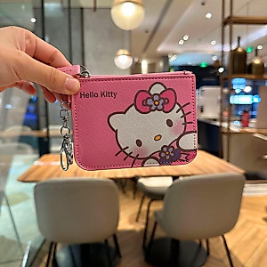 Kitty Cat Makeup Bag Pin Kitty Cosmetic Bag for Travel Brushes Kawaii Toiletry Bag Cute Pencil Makeup Pouch