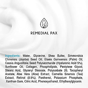 Face Moisturizer Retinol Cream - Day & Night Anti Aging Moisturizing Cream to Reduce Wrinkles - Neck & Décolleté Cream with Collagen & Hyaluronic Acid - Skin Care Facial Moisturizer for Women & Men