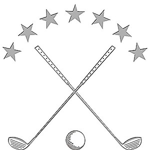 Personalized Drink Glasses, Golf Engraved Cocktail Glass With Custom Text Great Customizable Golfer Gift