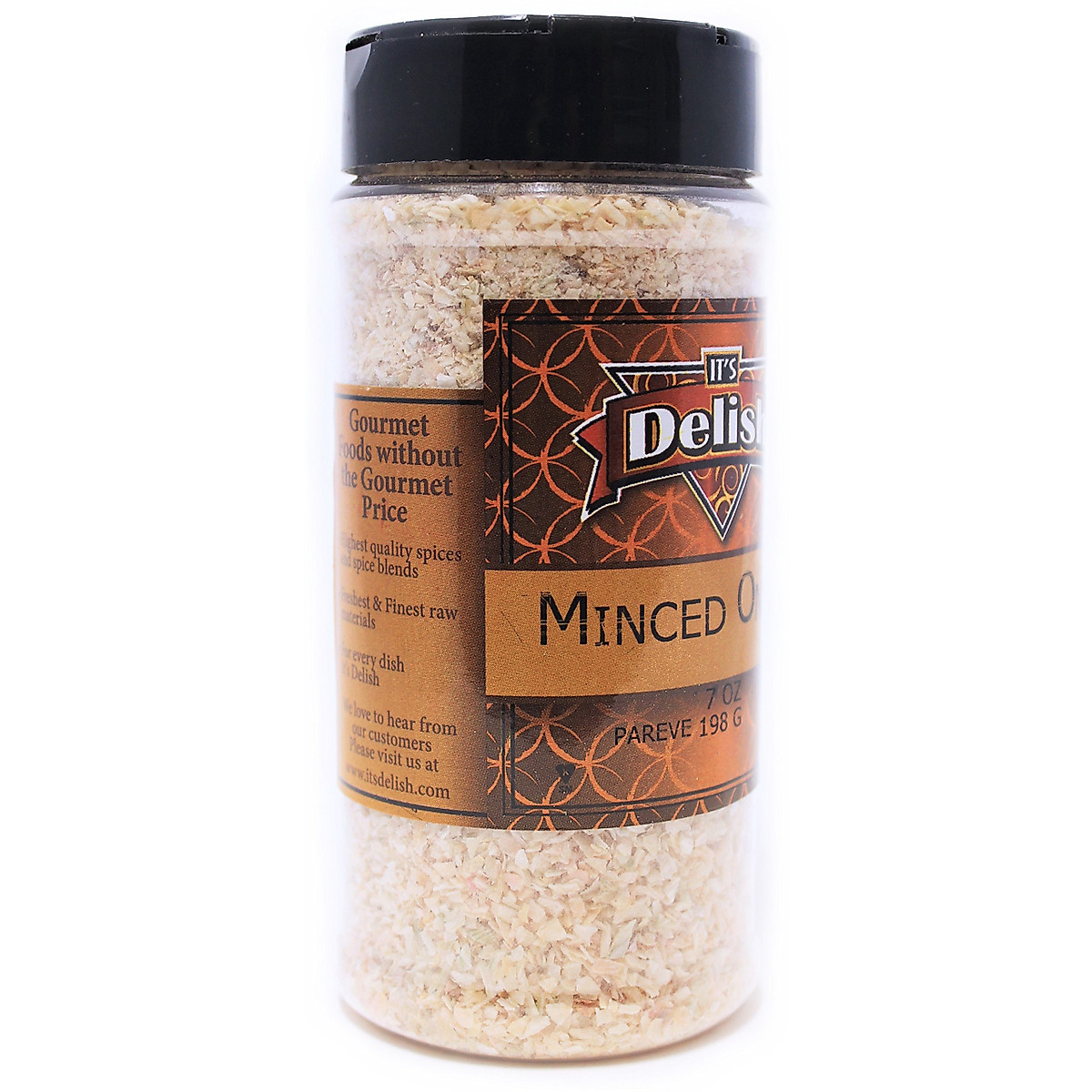 Minced Onion by Its Delish, 7 Oz Medium Jar