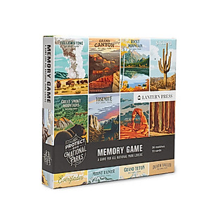 Lantern Press Protect Our National Parks Memory Game