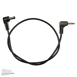 Voodoo Lab Cable 3.5mm Mini Plug Positive Tip Right-Right 18"
