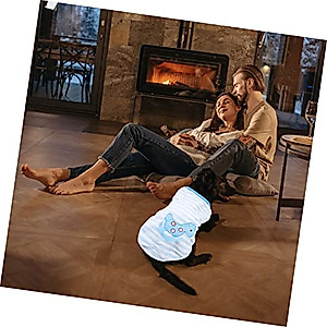 4pcs Shirts Winter Two- Medium Dachshunds Clothes Coat Flannel Apparel Girls Yorkies Basic Clothing Pet Female Cute Yorkshire Autumn Warm Shirt Legged Coats Cotton Dress