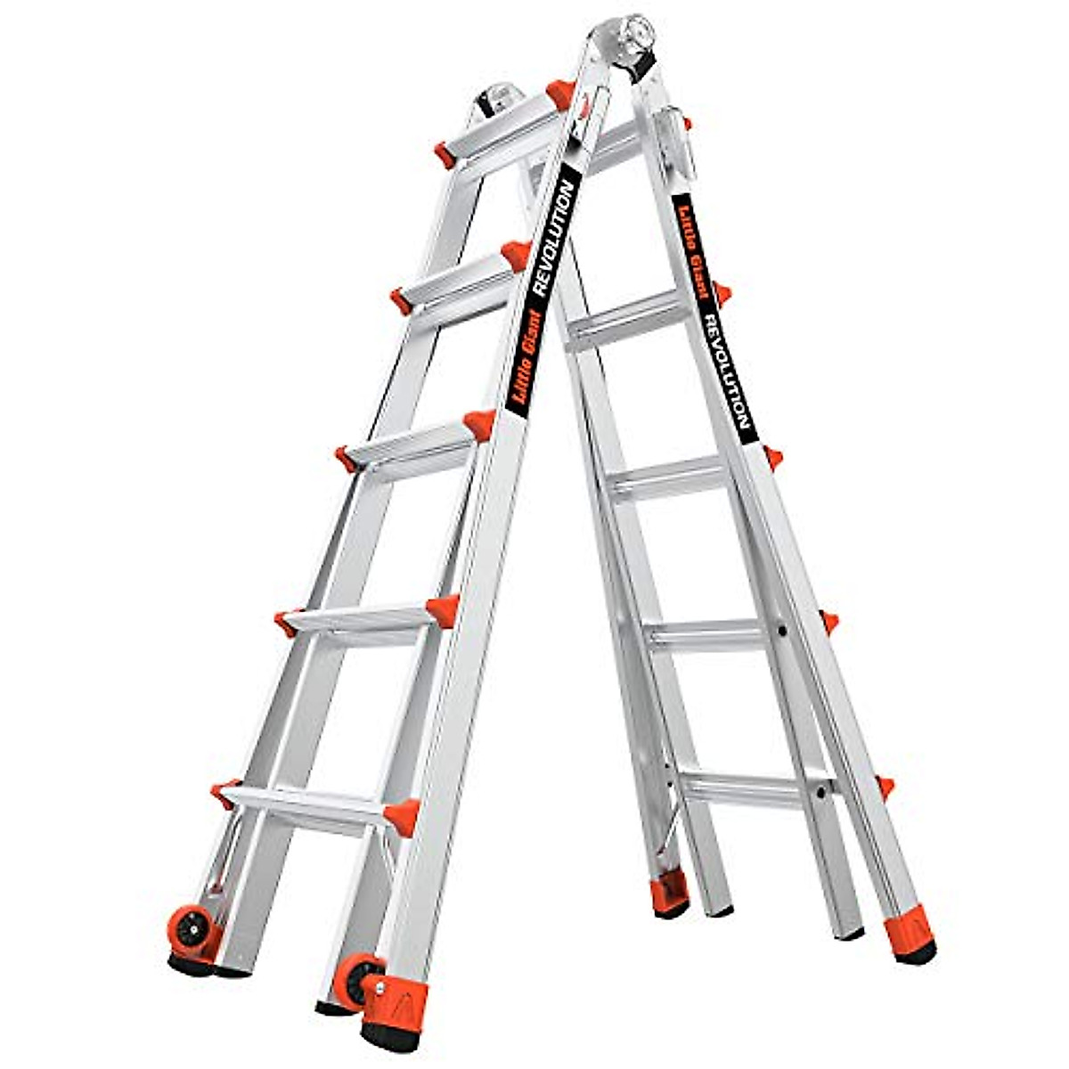 Little Giant Ladders, Revolution, M22, 22 ft, Multi-Position Ladder, Aluminum, Type 1A, 300, 300 lbs weight rating, (12022)