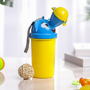 STOBOK Potty Training Urinal Portable Baby Child Potty Urinal Emergency Toilet Portable Baby Boy Emergency Urinal Potty Pee Training Cup for Camping and Car Potty Trainer