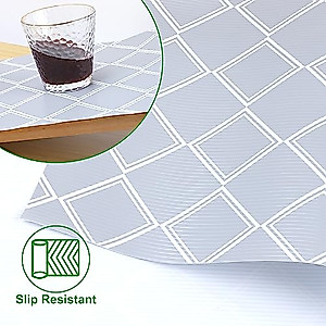 Shelf Liner Non Adhesive 10 Inch Wide X 20 Ft Kitchen Cabinets Drawer Liners Non Slip Waterproof Refrigerator Shelf Liners Heavy Duty Cupboard Liner Mat Pantry Bathroom Drawer Protector