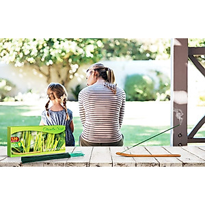 SnailDigit Citronella Incense Sticks, Lemongrass Incense Sticks Set, Natural Plant Based Ingredients, Citronella Incensefor Home Patio, Garden Balcony, BBQ, Camping, Outdoor, Picnic 120 Sticks