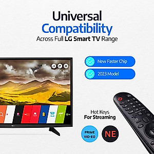 Universal LG Magic Remote Control for LG Smart TV - LG Remote Compatible with All Models of LG Smart TV - 1 Year Warranty Included - (NO Voice Control or Pointer Function) by Vorlich®
