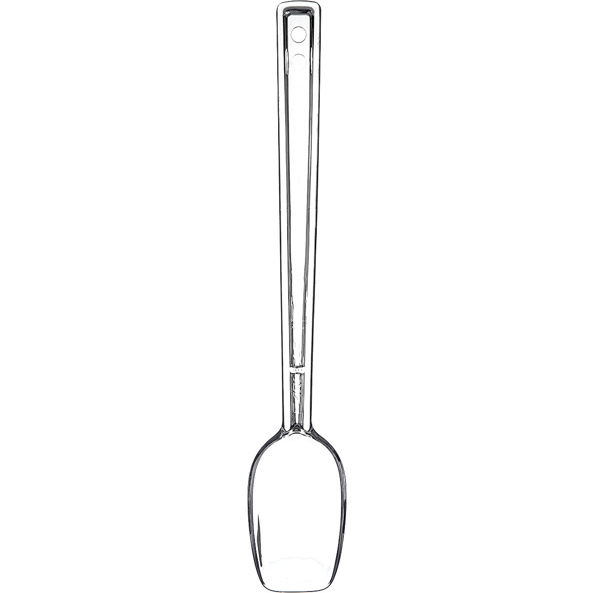 Carlisle FoodService Products CFS 447007 Solid Buffet / Salad Serving Spoon, 0.8 oz, Clear