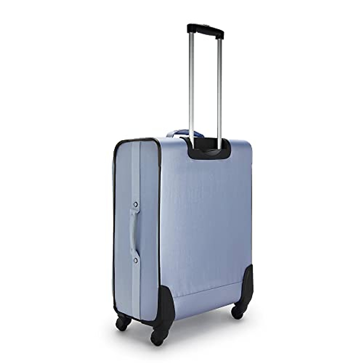 Kipling Parker Medium Metallic Rolling Luggage Clear Blue Metallic