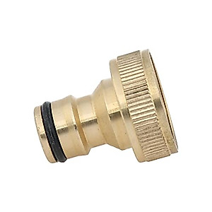 MYCENSE Brass Hose Connector,Connect and Disconnect,High Pressure Washer Adapter for Pressure Washer Garden and Watering Accessory