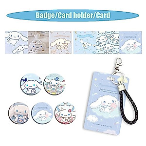 ALORVE Backpack Cute Anime Student Schoolbag Cartoon Casual Travel Bag for Boys and Girls School Season Gifts (Blue)