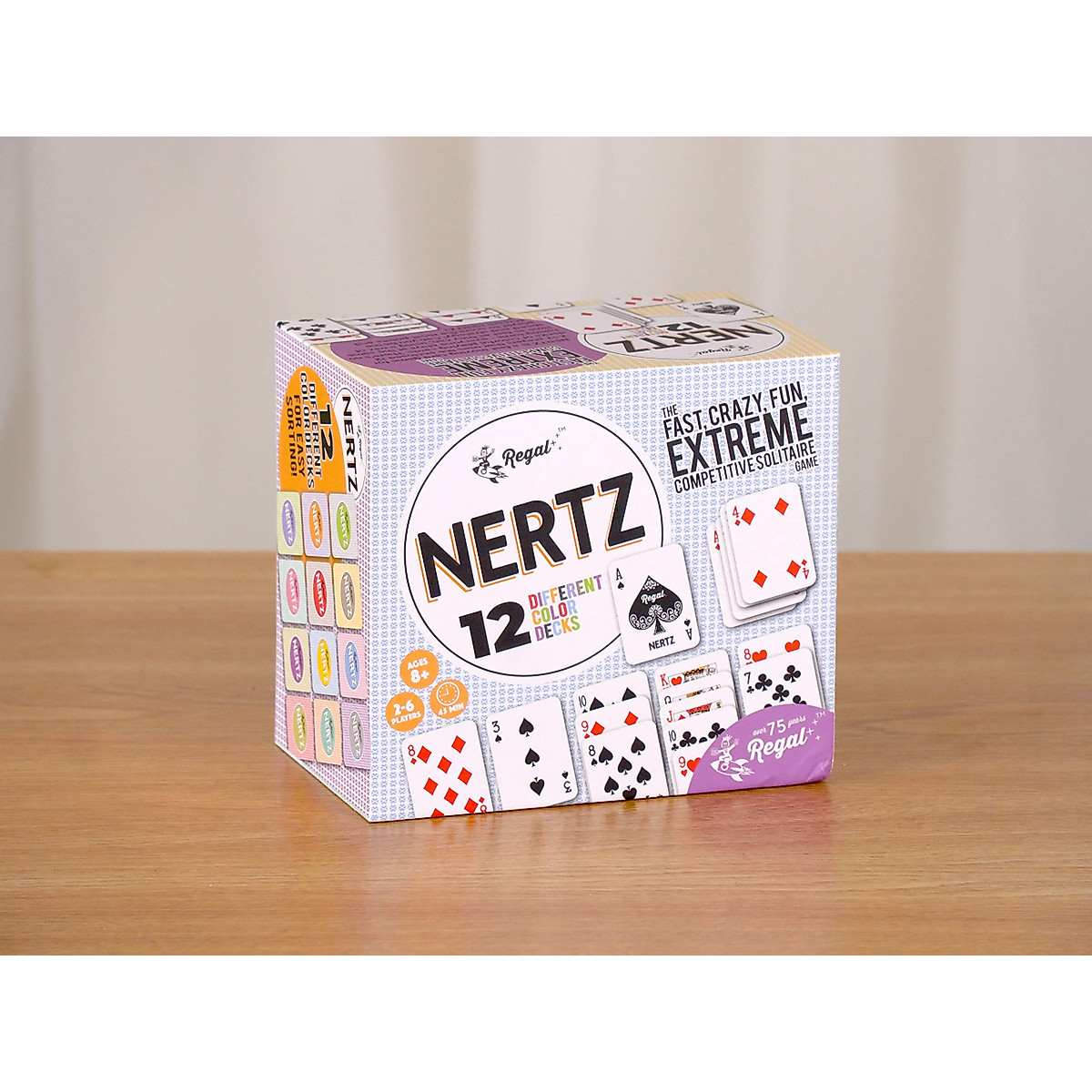 Regal Games Nertz Playing Cards - 12 Deck Set