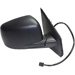 Kool Vue Passenger Side Power Heated Mirror for Dodge Journey 2009-2018 Paintable Models Without One Touch Open/Close Feature