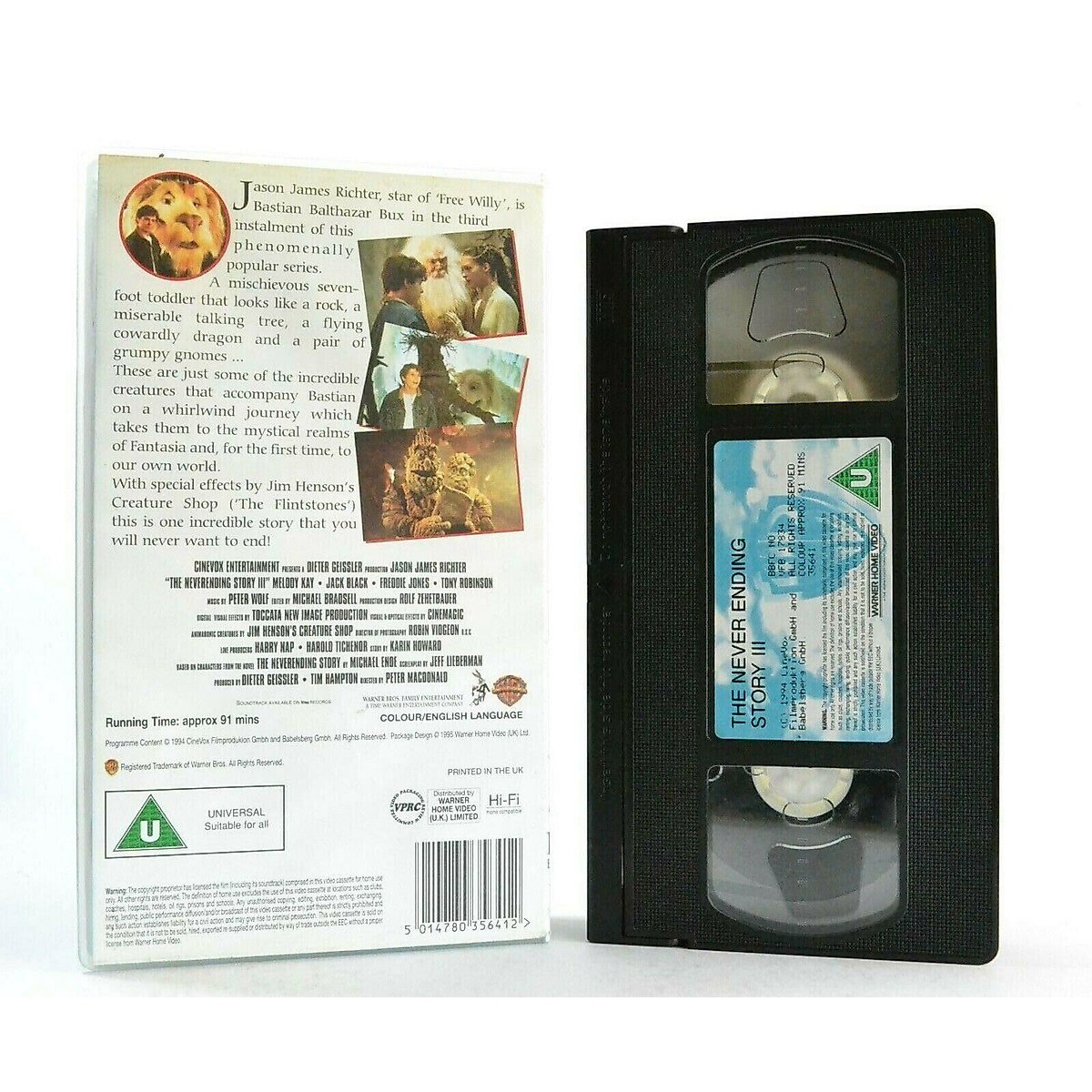 Neverending Story 3 [VHS] [Import allemand]