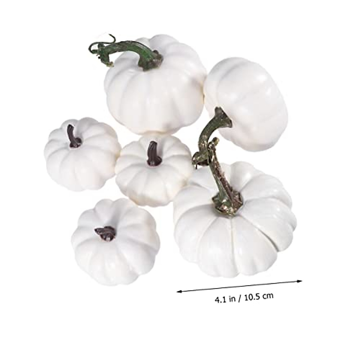 Garneck 6pcs Home Decor Pumpkin Household Props