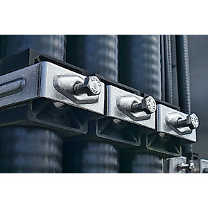 Juvielich M12x90mm Hex Head Screw Bolts 304 Stainless Steel Fully Threaded Hex Tap Bolts Silver Tone 5PCS